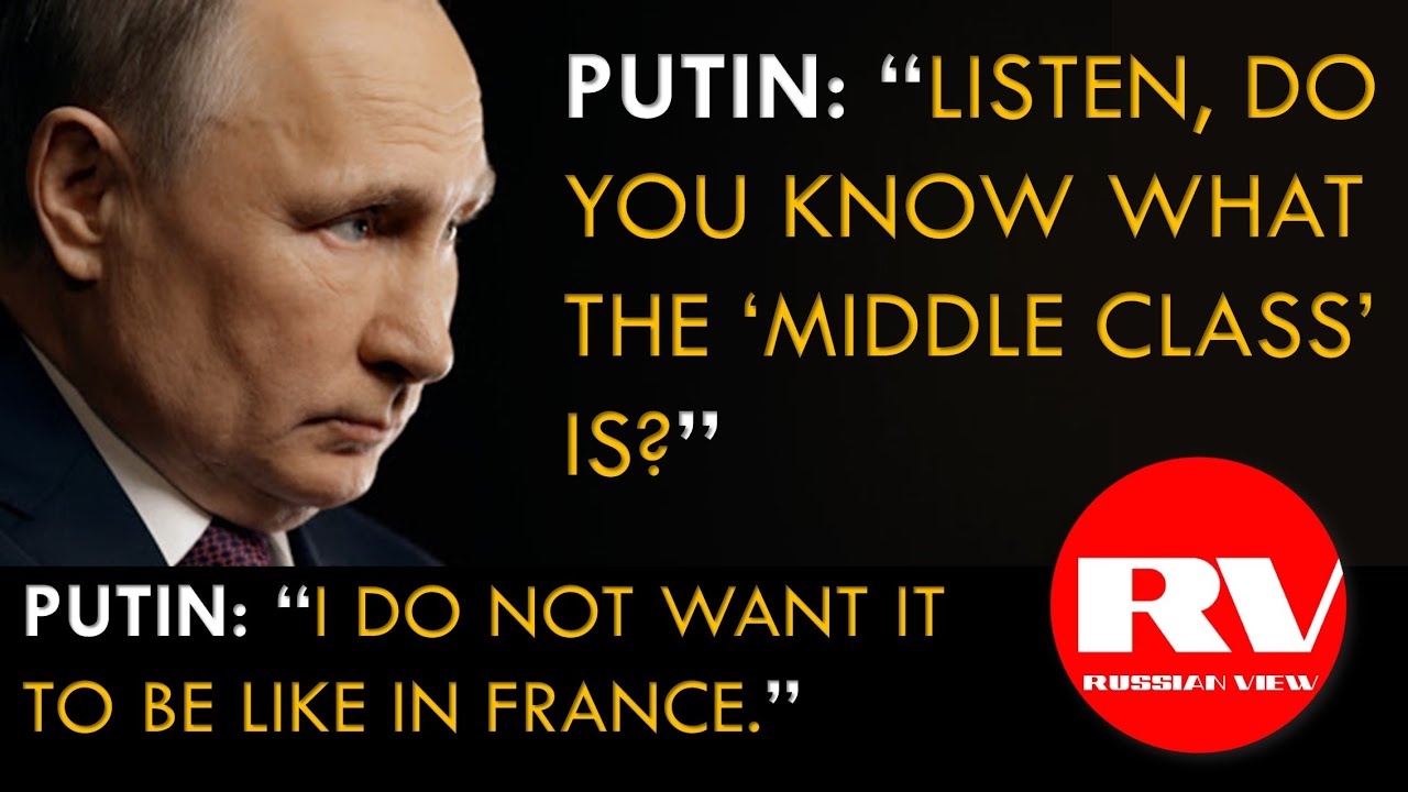 VLADIMIR PUTIN on Middle Class and People’s Incomes | TASS Agency ...