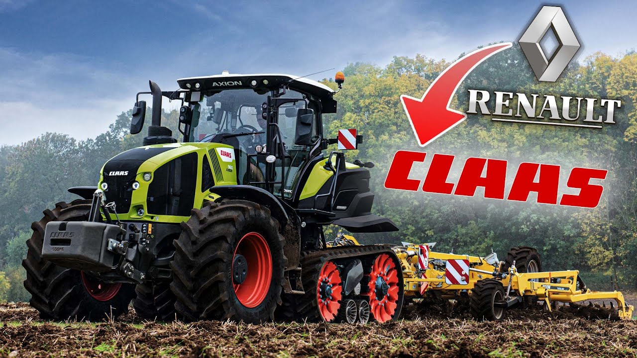 Ciągniki CLAAS - od RENAULT Agriculture po CLAAS CMATIC [Matheo780 ...
