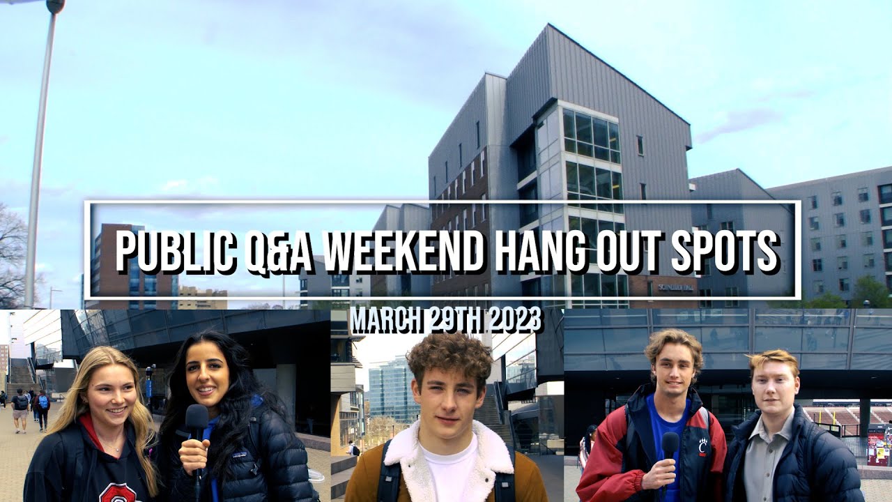 Public Q&A Weekend Hang Out Spots - YouTube