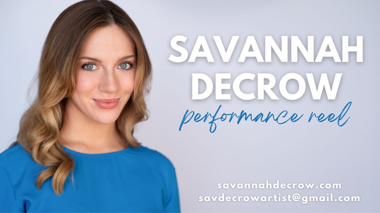 Savannah DeCrow Performance Reel (2024) - YouTube