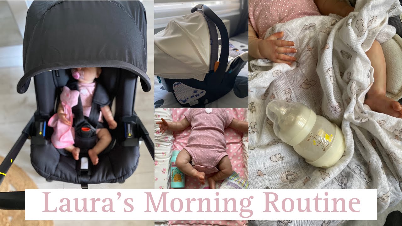 Laura's Morning Routine || Reborn Baby Roleplay🧸 || Little Reborns🌸 ...