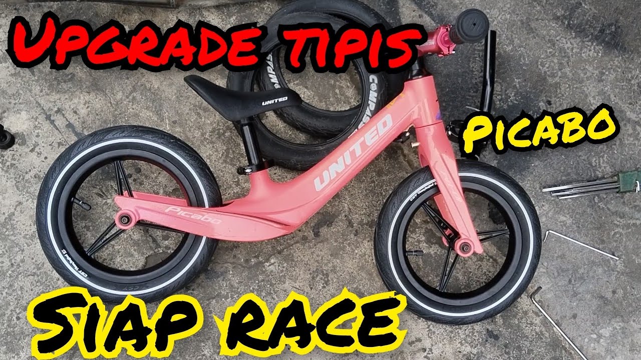 Pushbike United Picabo Upgrade Tipis untuk Race, ||| Bisa????? - YouTube