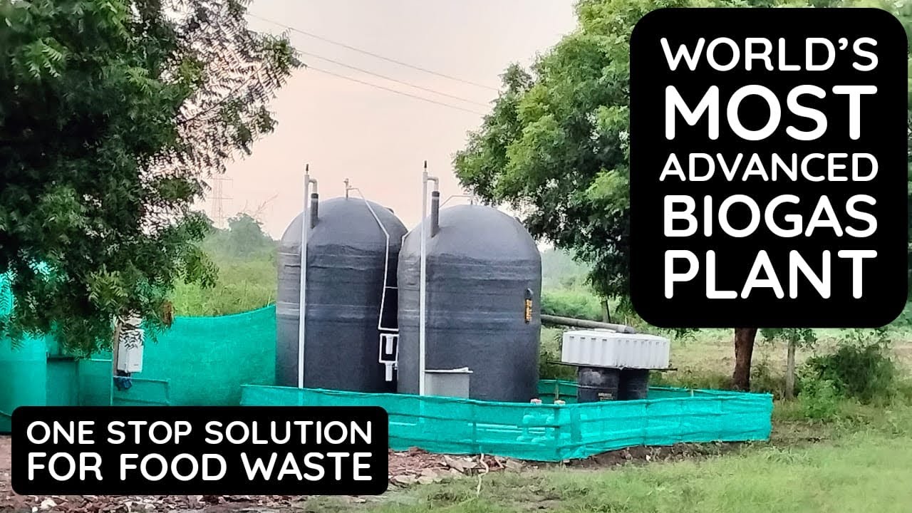 Food Waste Processing Plant,Get Cooking gas and Fertilizer from Bio ...