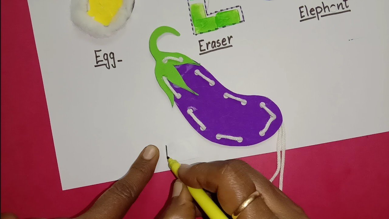 Fine motor activities with letter E / Fine motor activities for kids ...