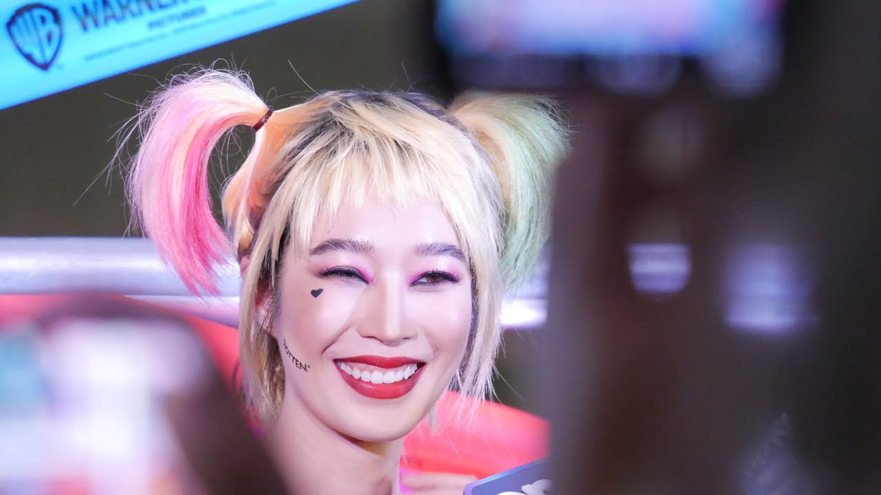 [4K] Cute Thisa Varitthisa - งานเปิดตัวภาพยนตร์ Birds of Prey (ฐิสา ...