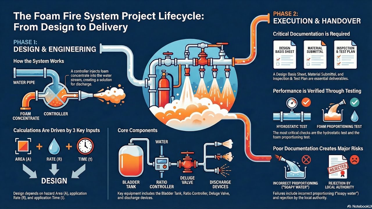 Foam Fire Fighting System – Design,Calculation, Installation,Testing ...