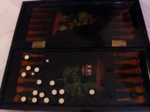 Most EXPENSIVE backgammon in the world ( 6 000 000 $ ) - YouTube