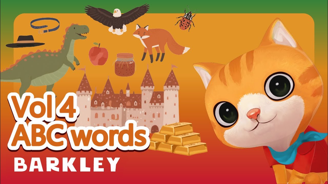 Barkley Words｜ABC Vol 4 – Learn English Vocabulary For Kids - YouTube
