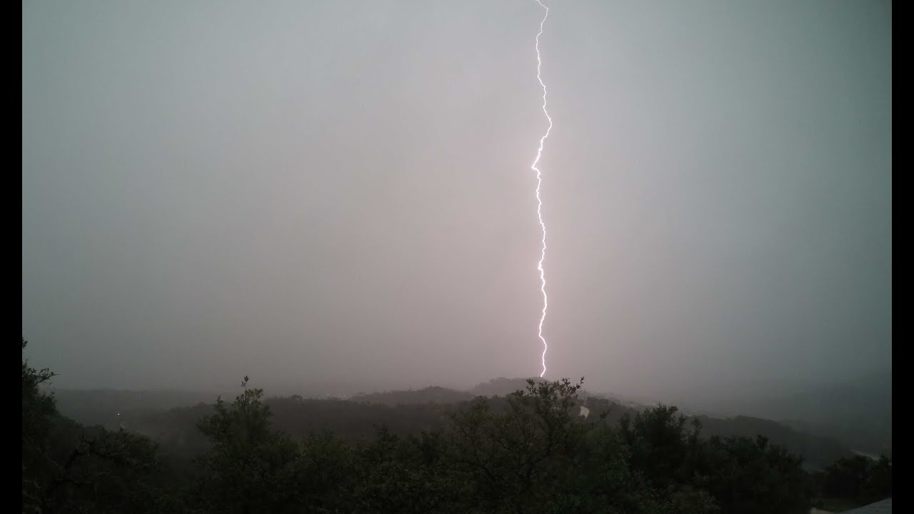 Strong Morning Storm Complex Time Lapse (May 17, 2015) - YouTube