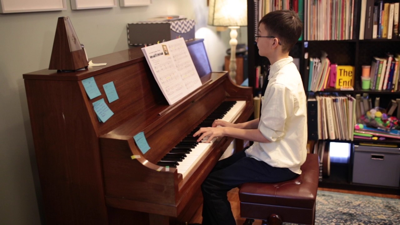 Luke plays "New World Symphony" (Dvorak, arr. Faber) - YouTube