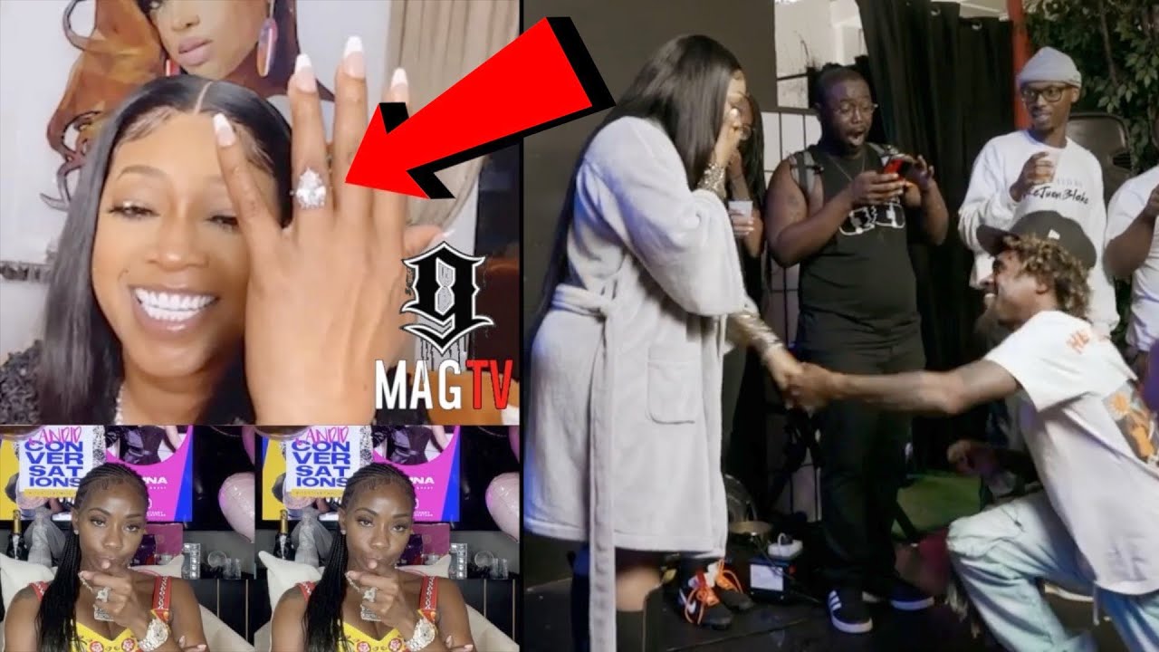 Trina On What It Feels Like To Be Engaged! 💍 - YouTube
