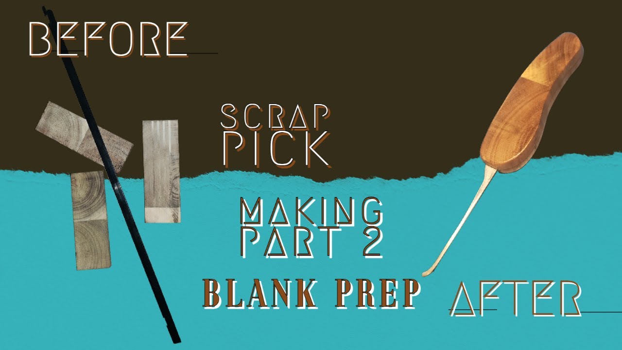 (ep16)Scrap Pick Making Part 2: blank prep - YouTube
