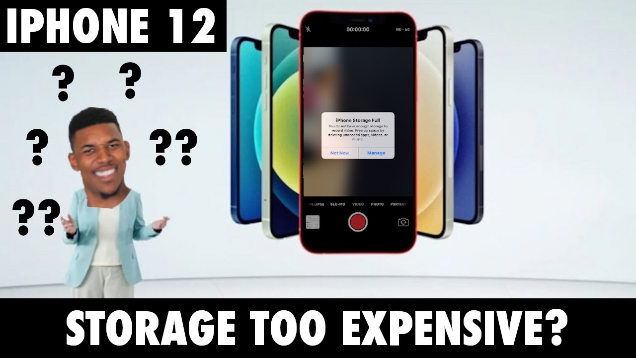 iPhone 12 Storage Space Options Explained - YouTube