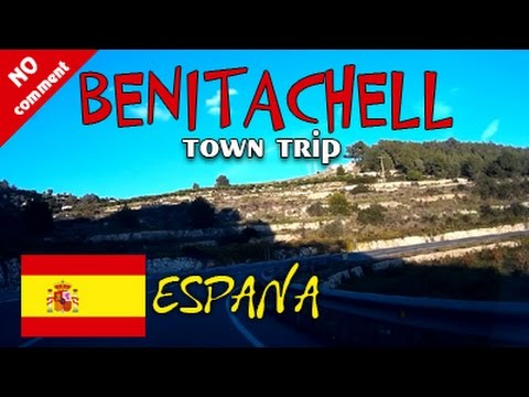 Benitachell (Spain). Town trip. View from the window - YouTube