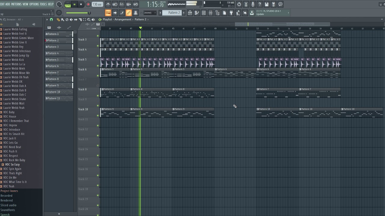 simple techno beat - YouTube