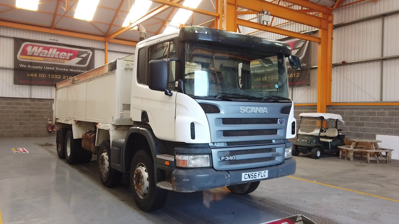New In Stocklist For Sale: SCANIA P340 8X4 ALUMINIUM INSULATED TIPPER ...