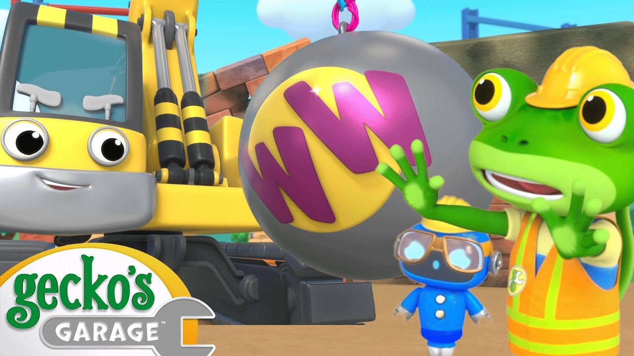 Eric the Wrecking Ball | Gecko's Garage 3D | Robot Cartoons for Kids ...