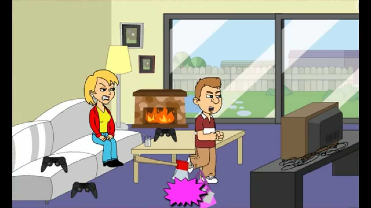 Rocky Trueaxe Destroy Aaron's Xbox And Gets Grounded - YouTube