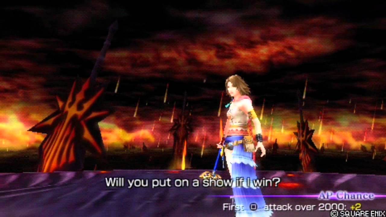 [Dissidia: Final Fantasy 012 Duodecim] AdHoc Party battle: Sparki ...