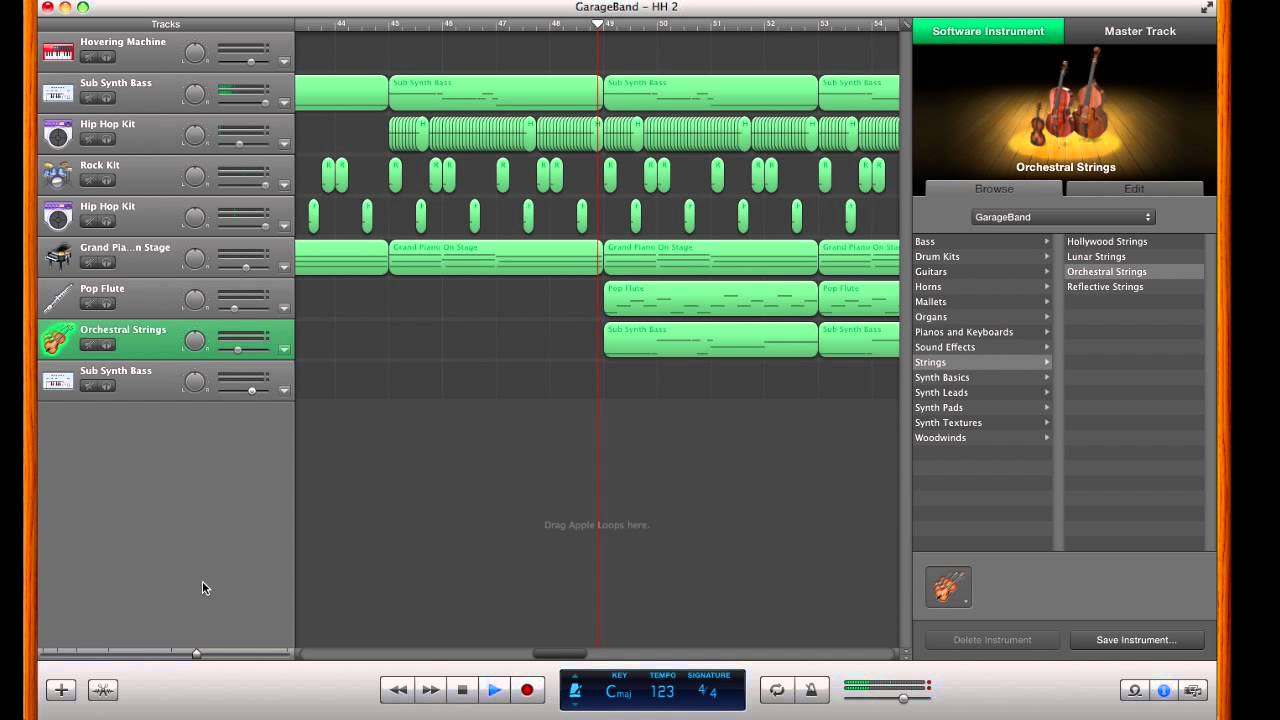 Garageband Hiphop Beat - YouTube