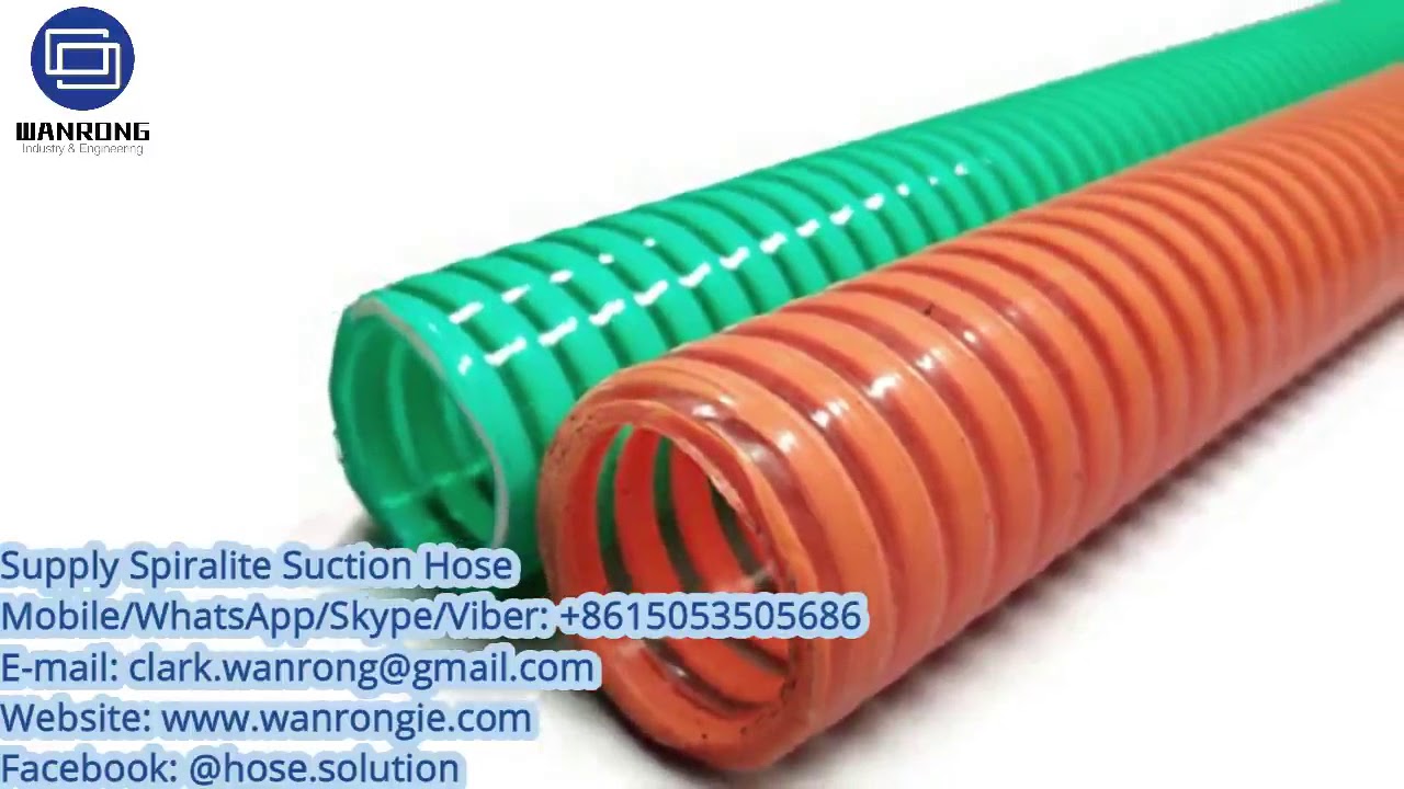 Spiralite Suction Hose Supplier - What is Suction Hose, Delivery Hose ...