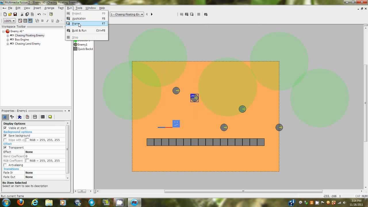 MMF2 Tutorial Episode 10-1: Chasing Floating Enemy AI - YouTube