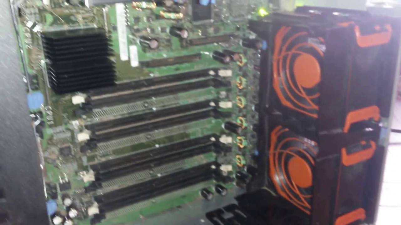 Dell Poweredge 1900 server usado - YouTube