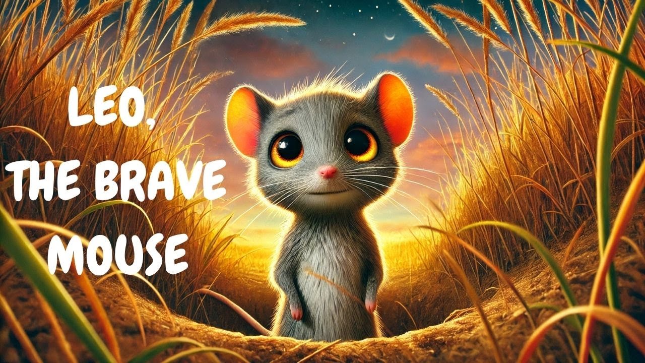 🐭 Leo the Brave Mouse | A Heartwarming Bedtime Story for Kids 🐭 - YouTube