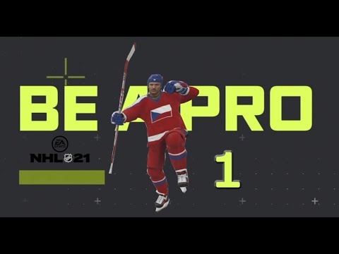 Be a Pro - NHL 21 - Jiri Lala - #1 - CHL Playoff Game 1 - YouTube