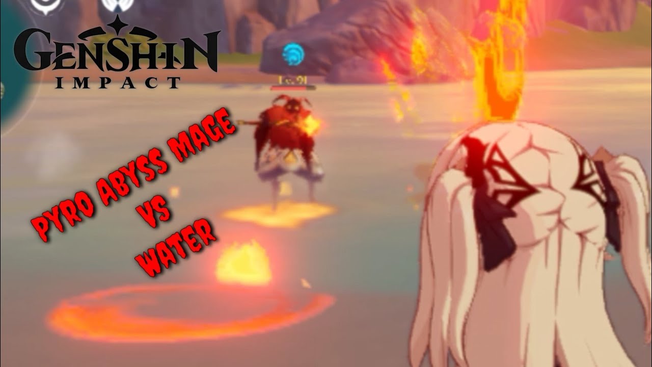 Pyro Abyss Mage VS The Water [Genshin Impact] - YouTube