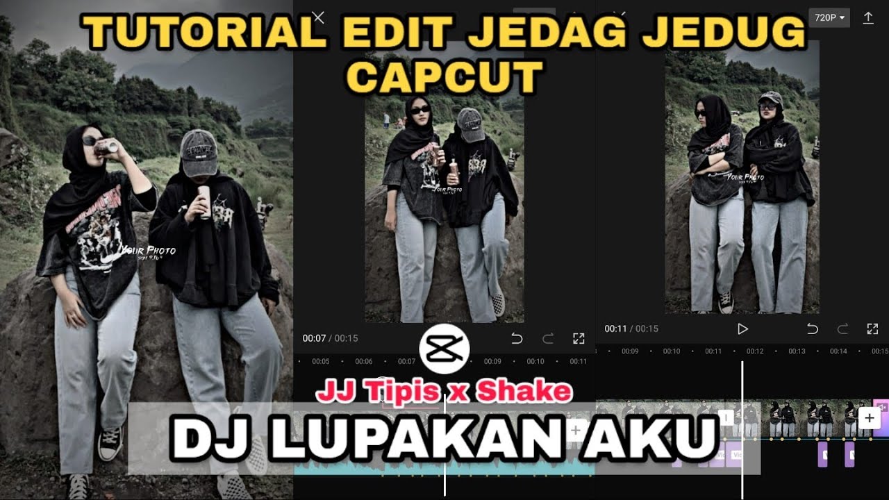 Tutorial Edit Jedag Jedug Capcut DJ LUPAKAN AKU KEMBALI PADANYA || JJ ...
