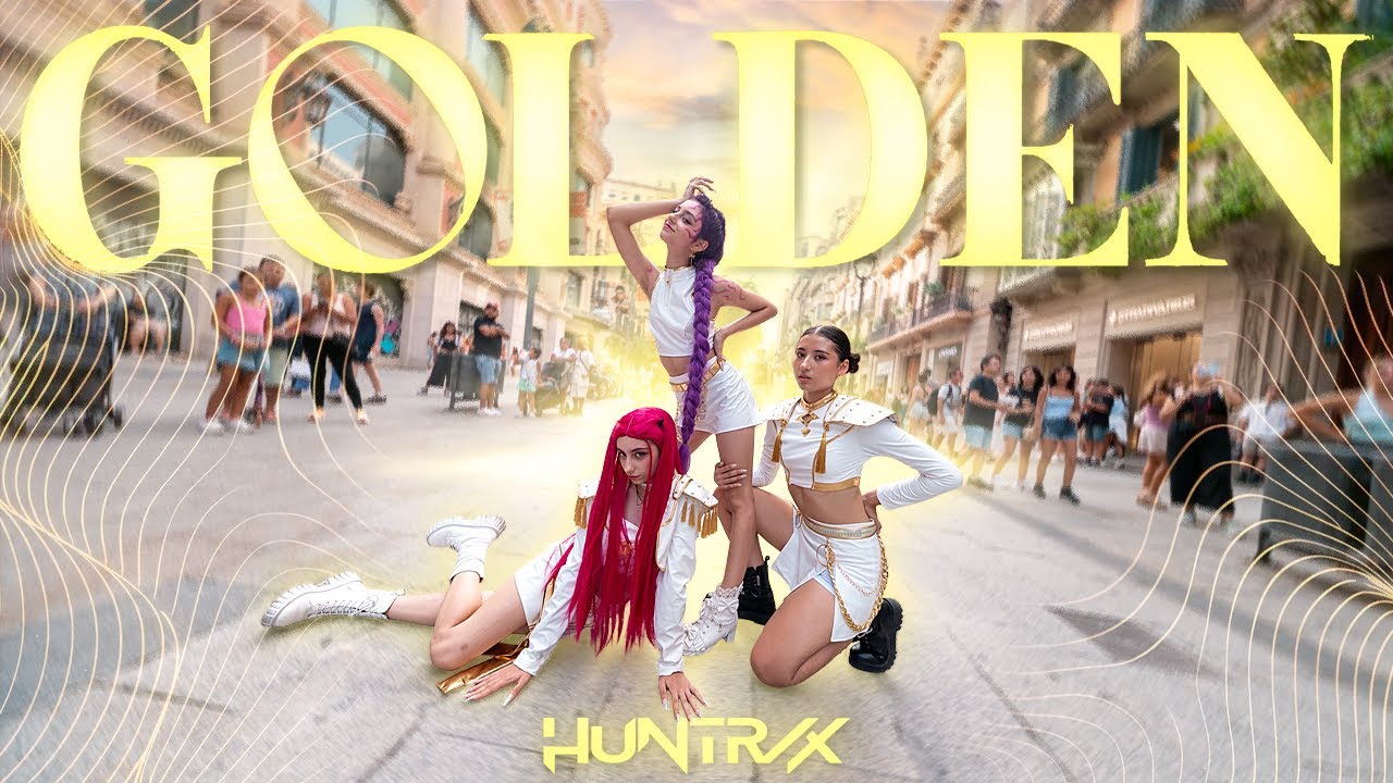 [KPOP DEMON HUNTERS IN PUBLIC | ONE TAKE] HUNTRIX (헌트릭스) 'Golden ...