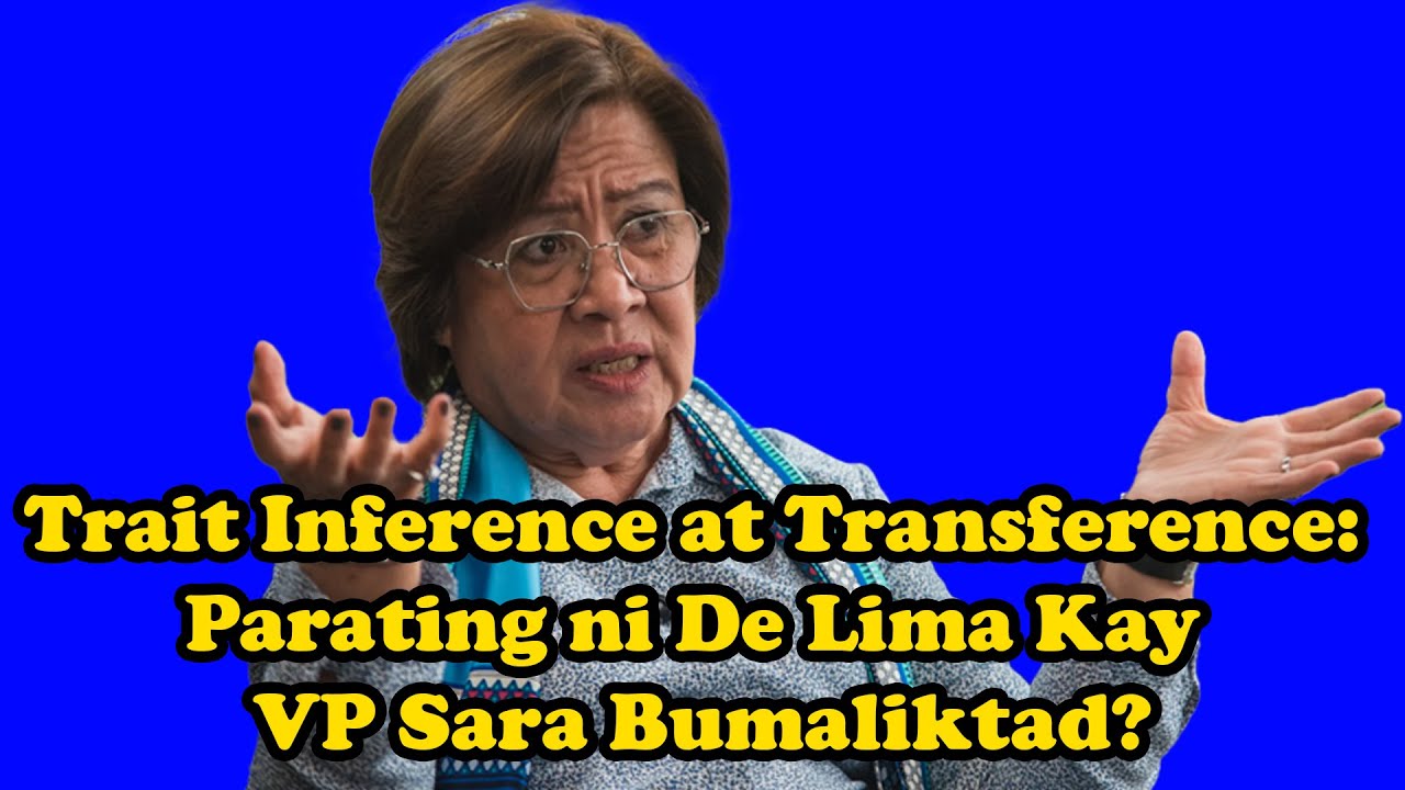 Spontaneous Trait Inference and Transference: The Case of Leila De Lima ...