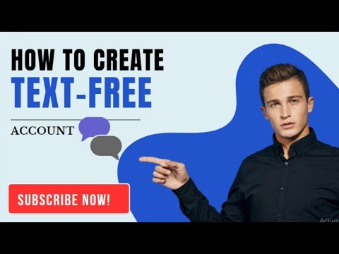 How To Create Text-Free Account 2024 || Text-Free Account Create Update ...