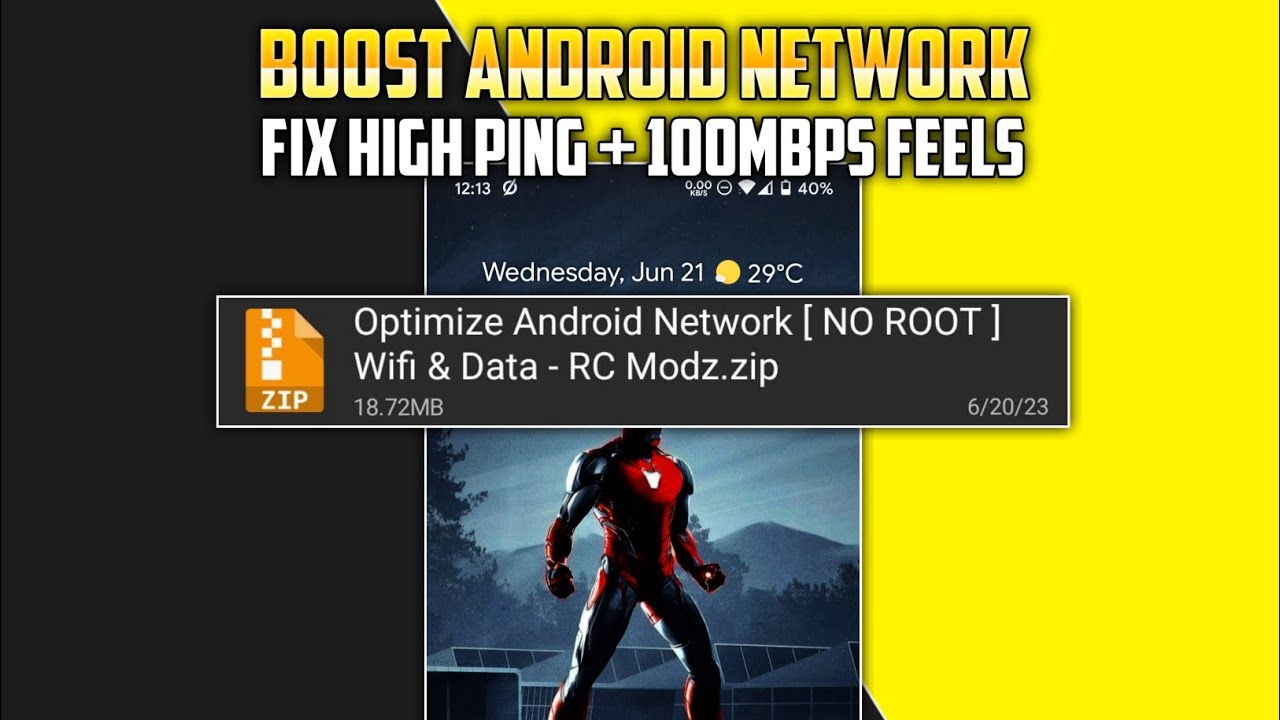LEGIT! Optimize Android Internet Connection [ NO ROOT ] Fix High Ping ...