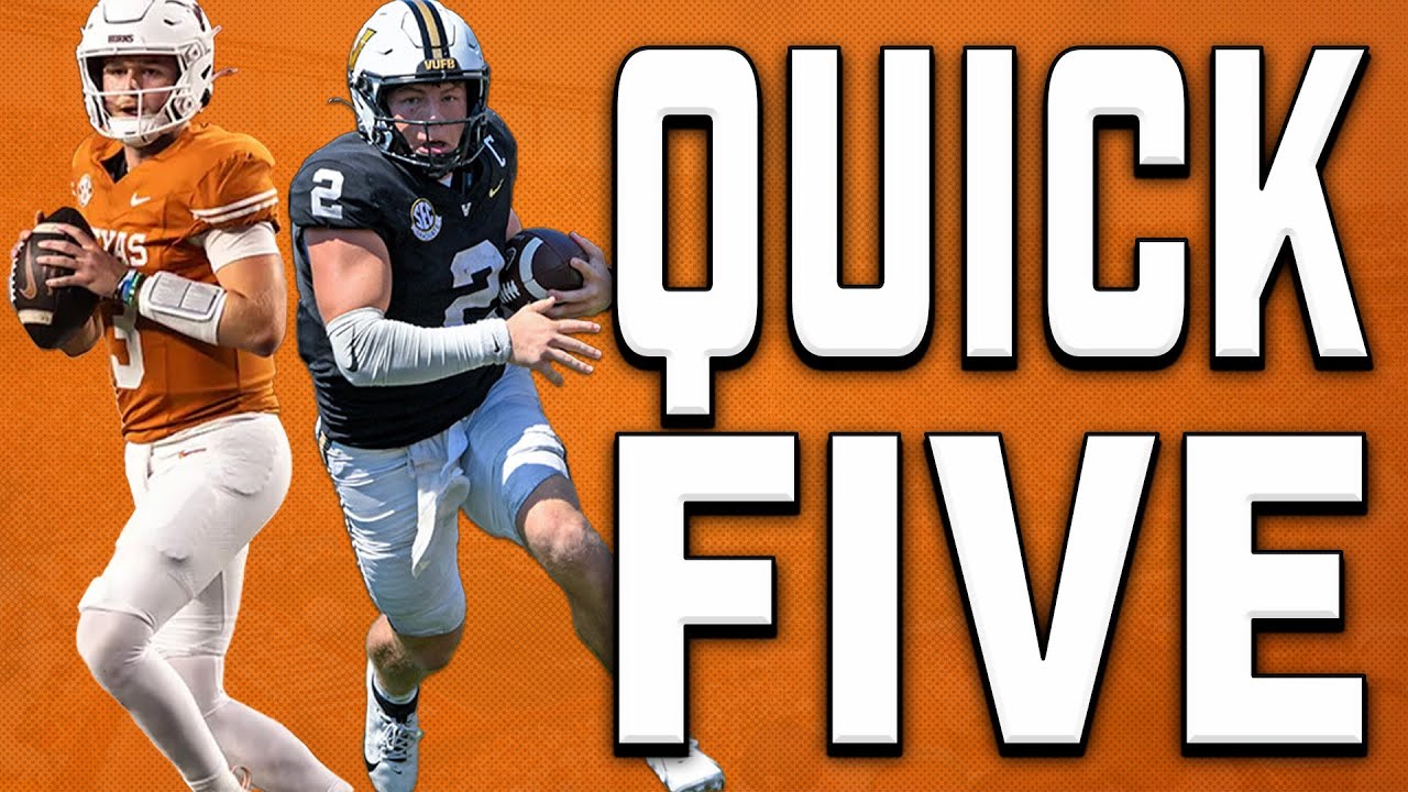 5 Things to Look for in the Texas vs Vandy Game - YouTube
