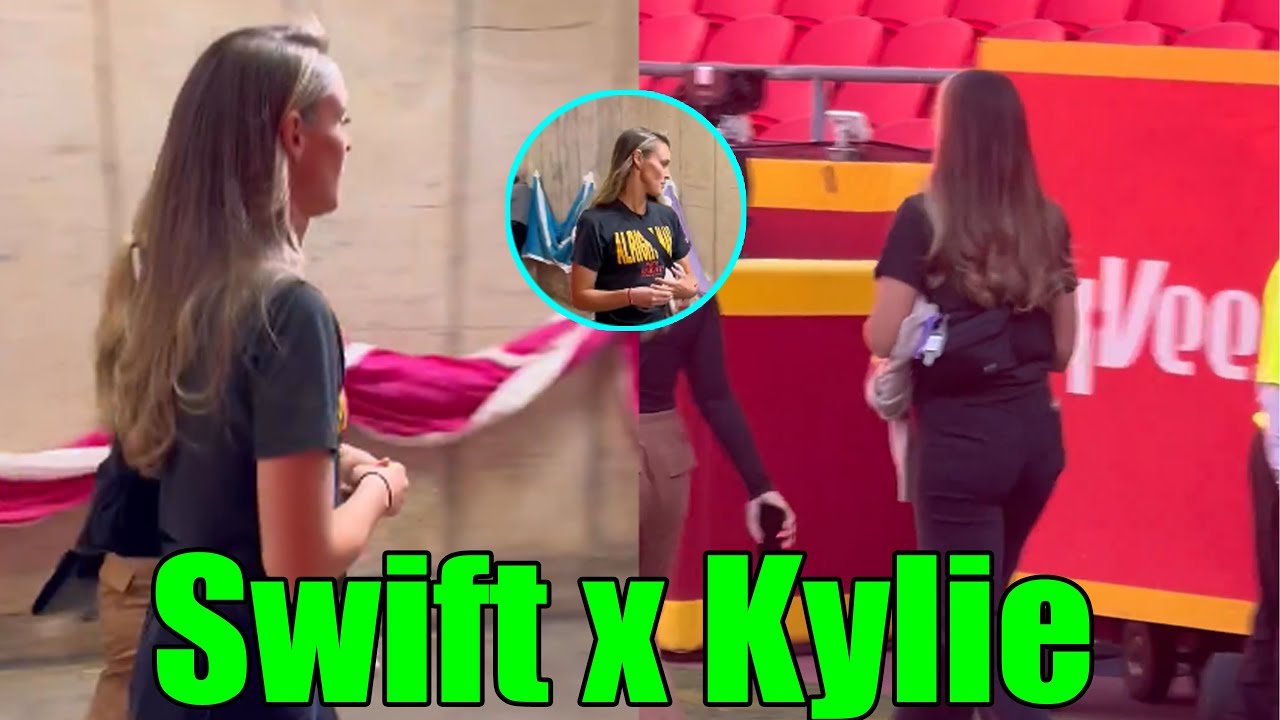 OMG! Kylie kelce & Taylor Swift enter the VIP box at Arrowhead before ...