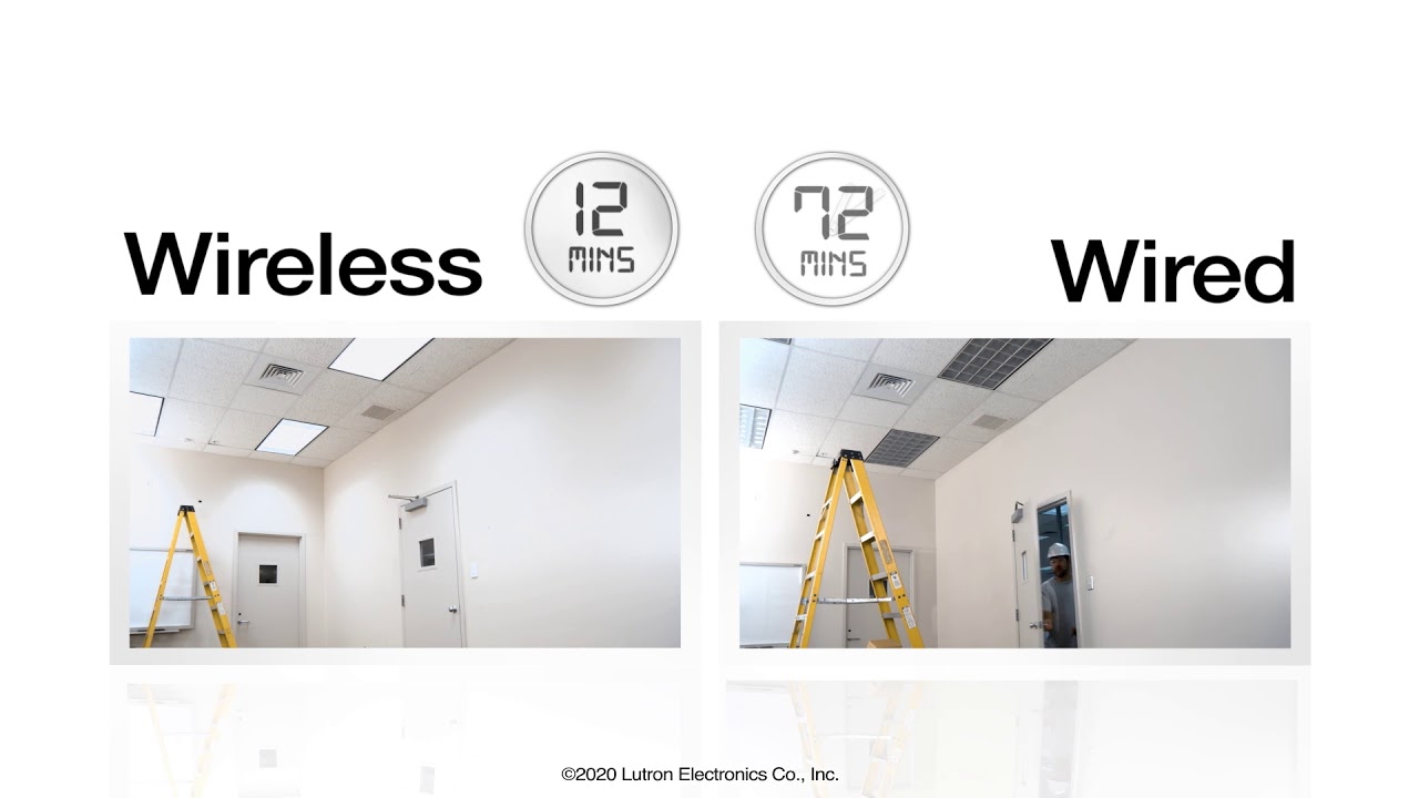 Lutron Vive Wireless Lighting Controls vs. Wired Controls - YouTube