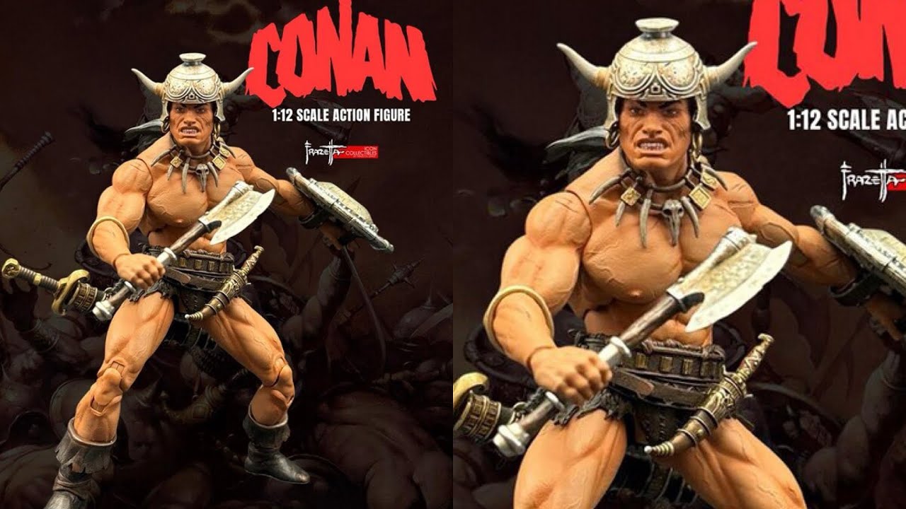 New Icon Collectibles Conan the Barbarian 1/12th action figure revealed ...