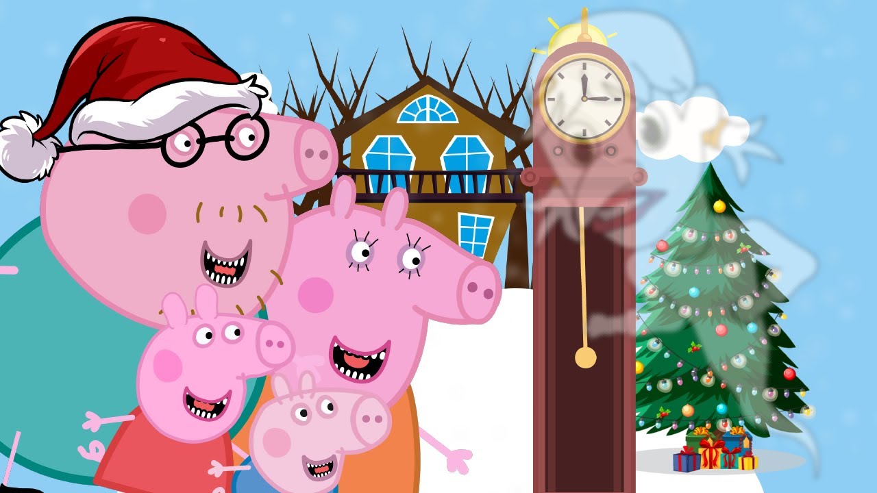 Las aventuras de peppa pig y el fantasma de la navidad - YouTube