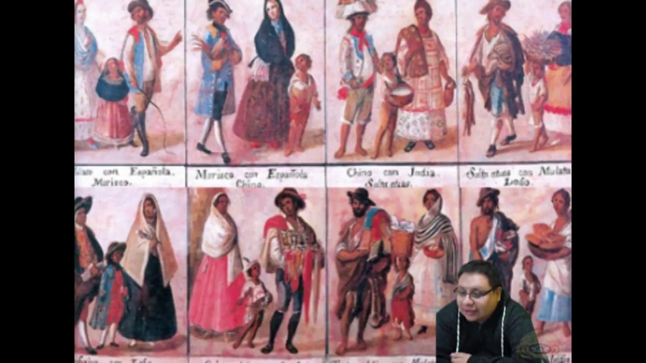 La colonia en Mexico: Sociedad (mezcla de razas) (parte 3)| Clase de ...