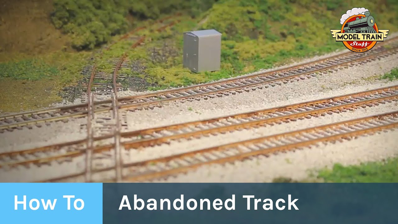 How To: Create an Abandoned Track Scene - YouTube