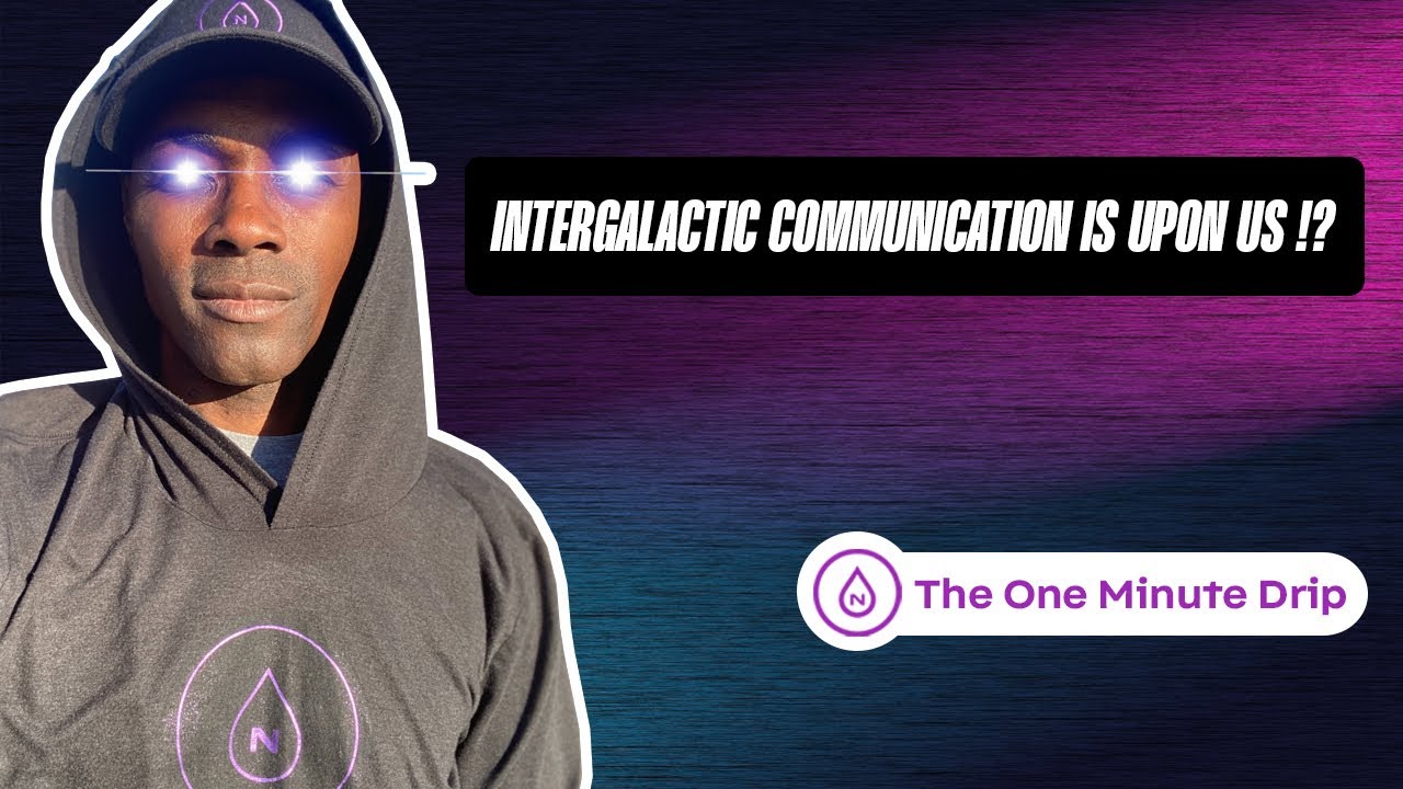 Intergalactic Communication Is Upon Us? - YouTube