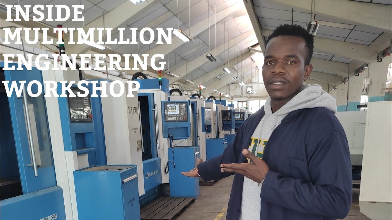 Biggest engineering workshop in The Technical University Of Kenya ...