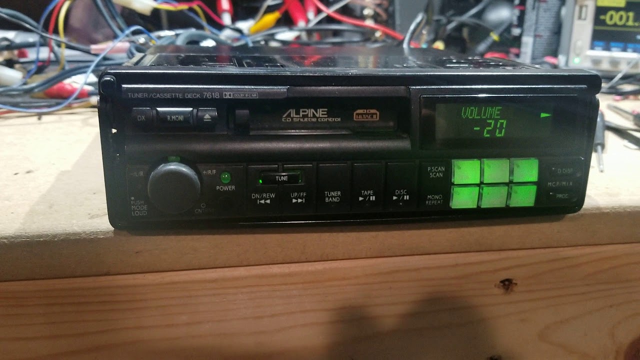 Alpine 7618/7618j hybrid - YouTube
