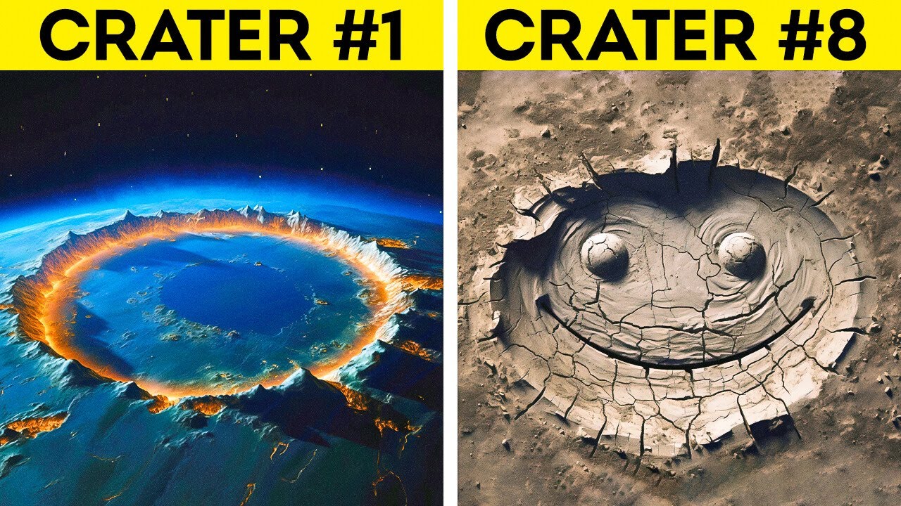 Biggest Known Asteroid Hits That Ever Happened on Earth - YouTube