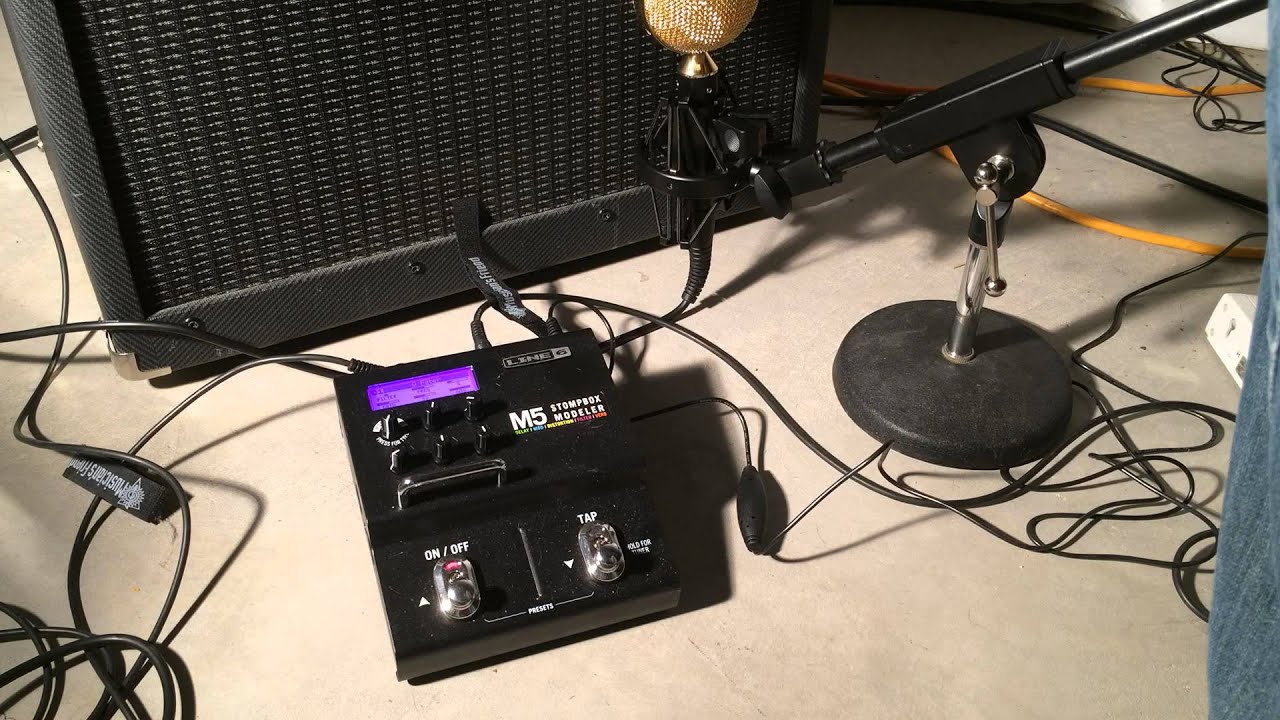 Line 6 M5 Stompbox Modeler (Q Filter) Demo - YouTube