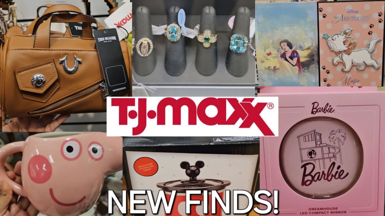 TJ MAXX SHOPPING JEWELRY HANDBAGS KITCHEN FINDS & MORE 2024 - YouTube