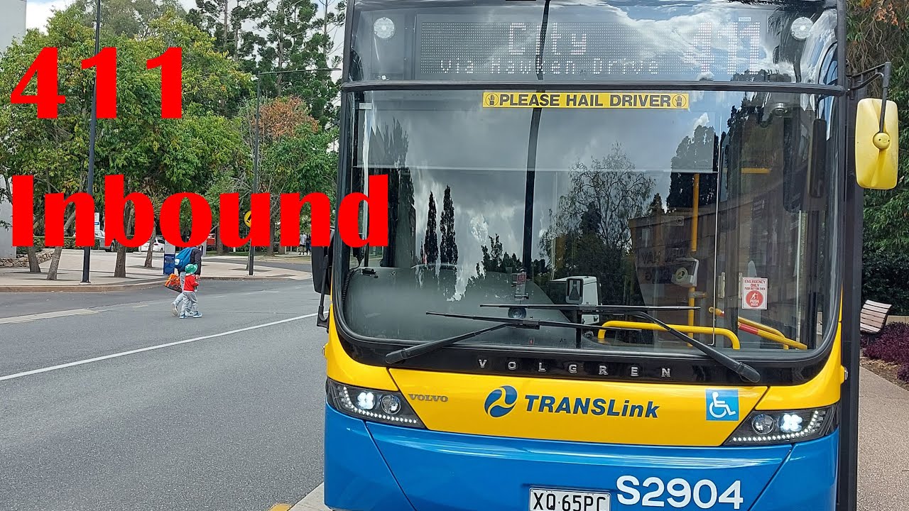 Brisbane City Bus . 411 Inbound - YouTube
