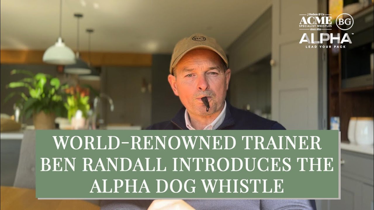 Ben Randall Introduces the ALPHA Dog Whistle - YouTube